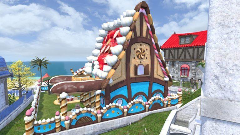 ジンジャーブレッドコテージ・ウォール（お菓子の家Sサイズ）の見た目 | INUISM